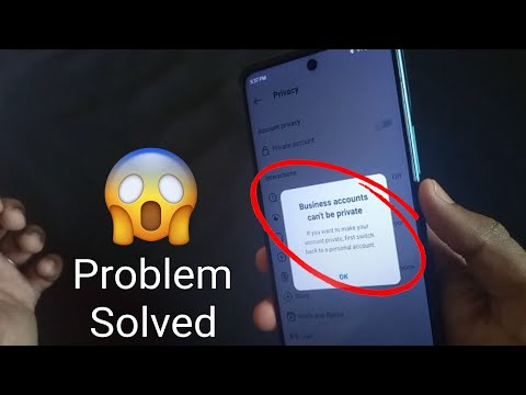 How To Change Instagram Business Account To Private 2023
