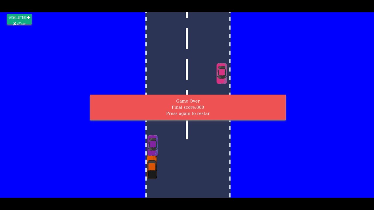 Car Racing Game In JS With Source Code | Source Code & Projects