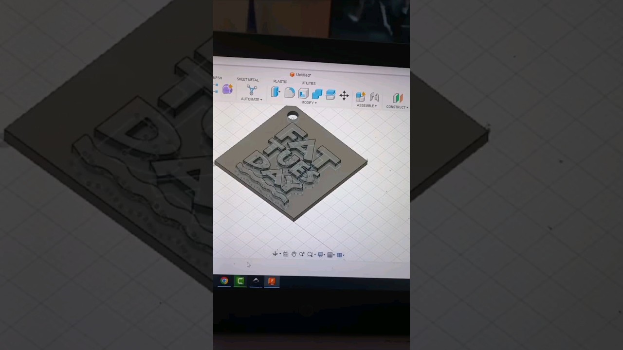 logo 3d fat tuesday