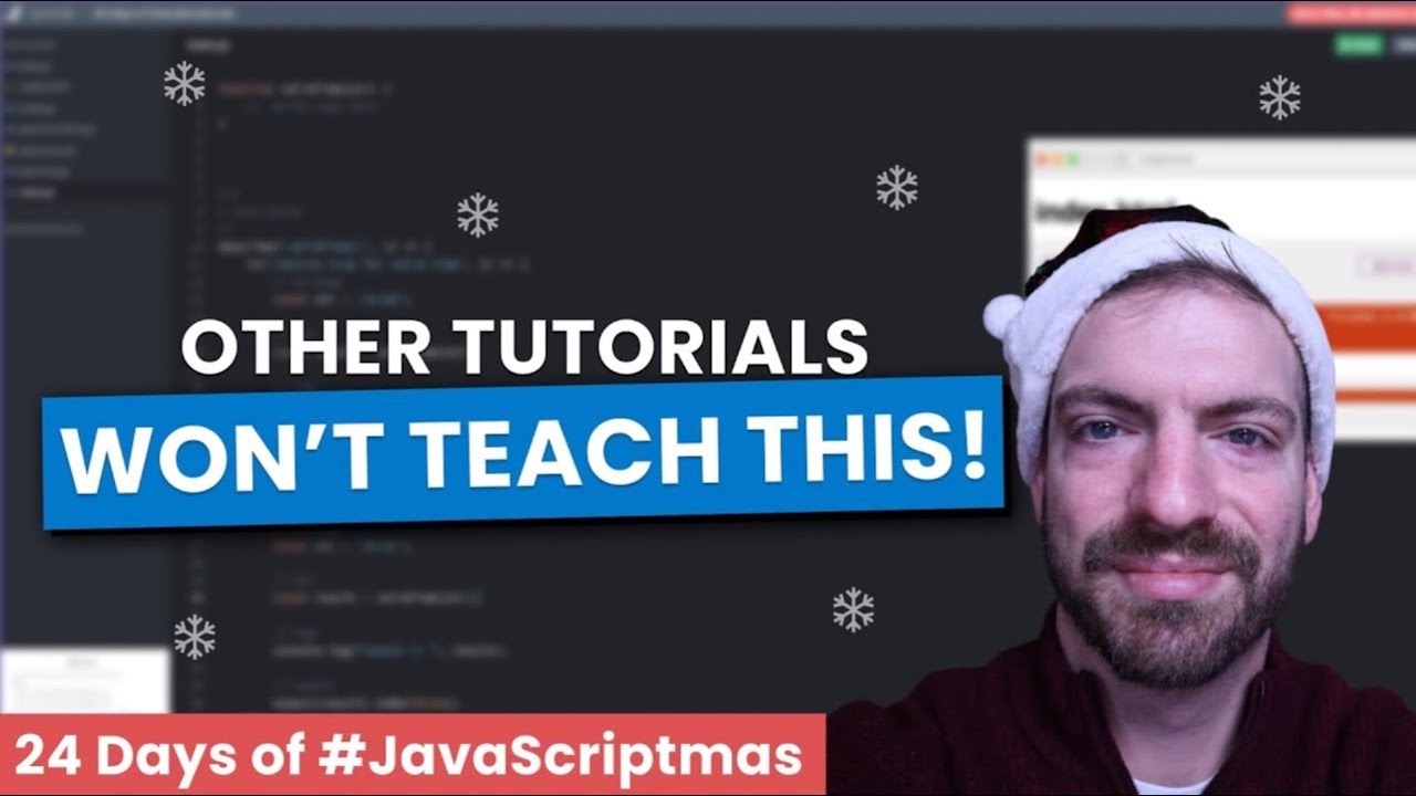 Real World String Validation in JavaScript - Scrimba 24 Days of #JavaScriptmas Challenge