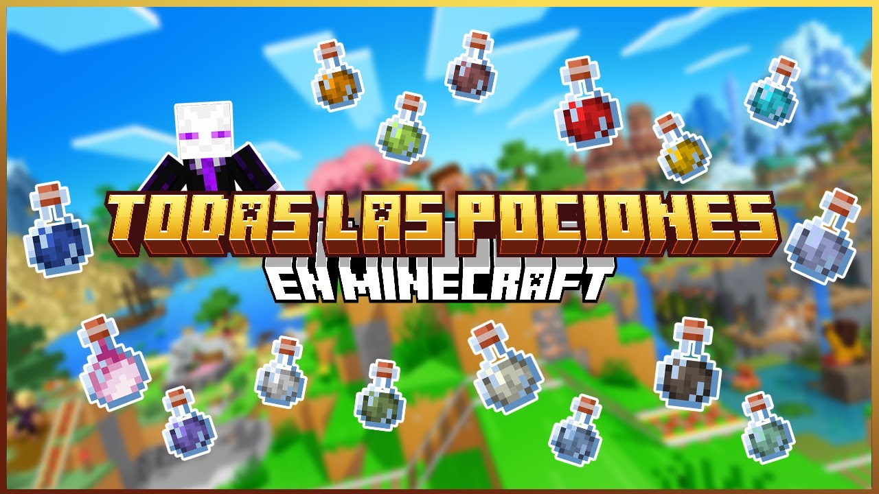 ¡Aprende a Hacer TODAS las Pociones de Minecraft en 15 Minutos!