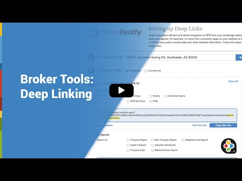 Broker Tools: Deep Linking