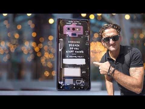 The Casey Neistat Custom Samsung Galaxy Note 9
