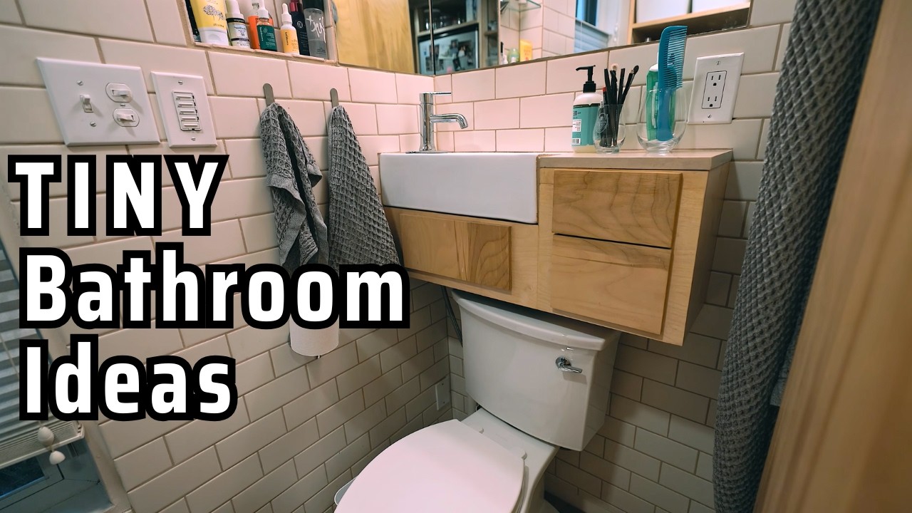 TOP Tiny House Bathroom Design Ideas for ANY Tiny Bathroom!