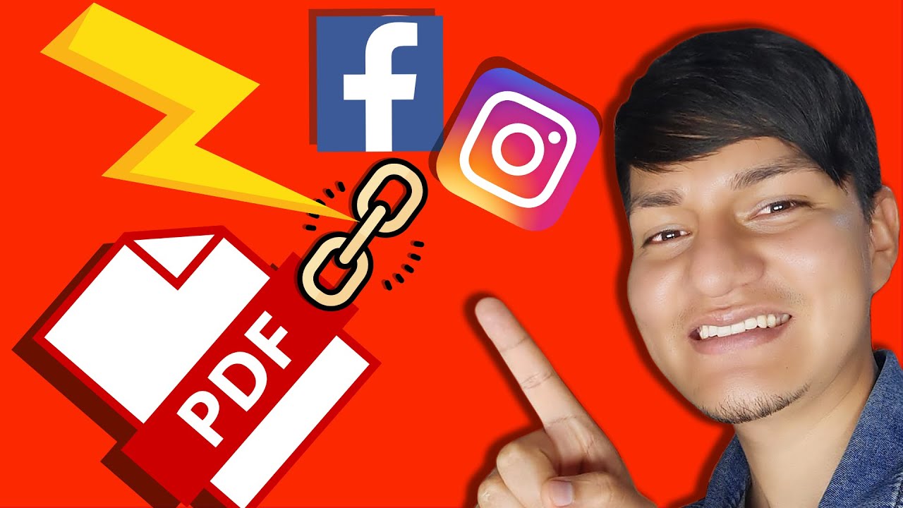 ¿Cómo CREAR UN PDF CON LINKS🖇️CONECTADOS a mi FACEBOOK Y INSTAGRAM?😱SOLUCIONADO✅#EXWINSALAS