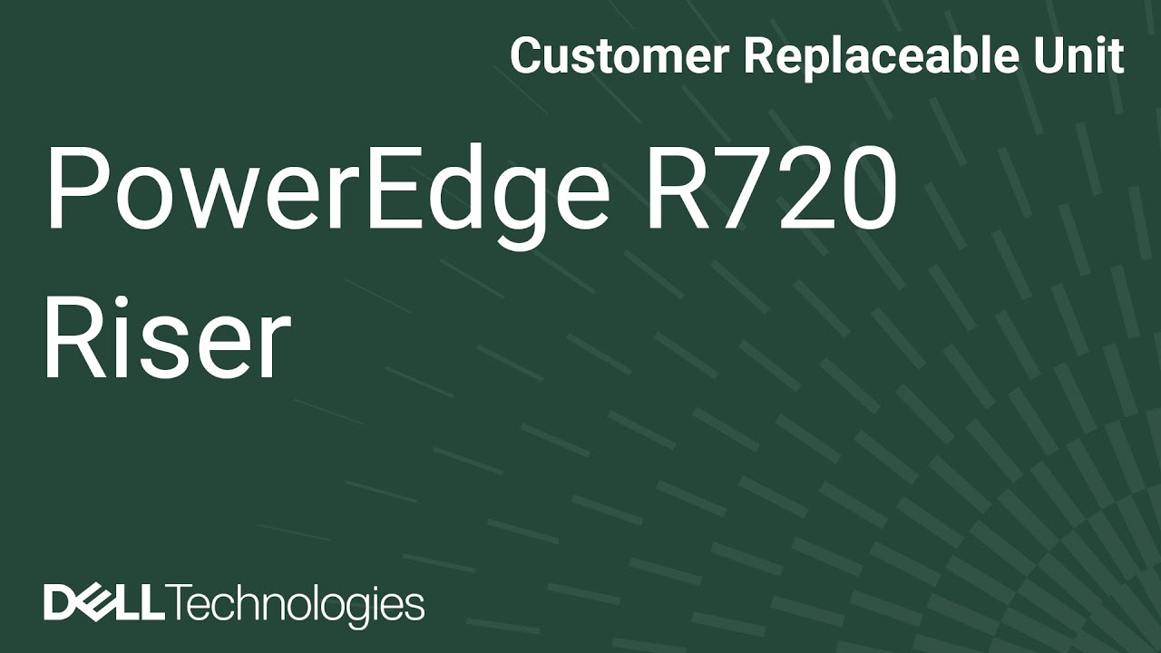 PowerEdge R720: PCI Riser