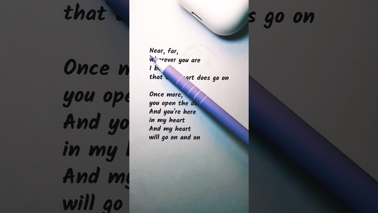 Learn English While Singing Celine Dion – “My Heart Will Go On” 🌊🎵