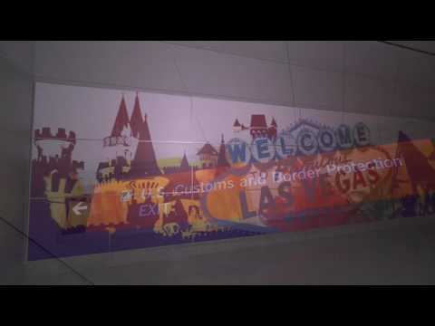 International Arrivals + How to Transfer at LAS