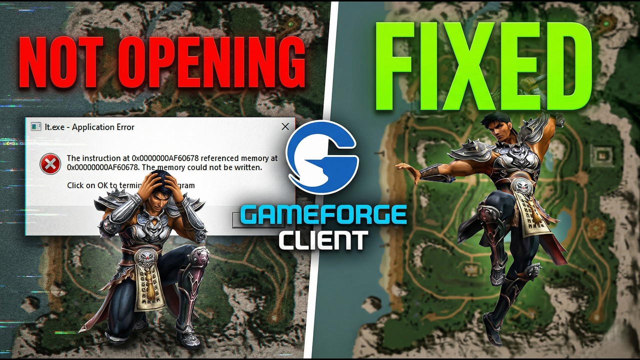 How to Fix Gameforge Client Not Opening After Windows Update ✅