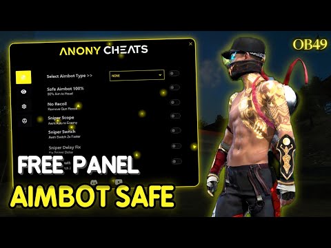 NEW PC PANEL UPDATED OB49💻 PANEL FOR FREE AIMBOT FREE FIRE 🎯 SNIPER AIMBOT