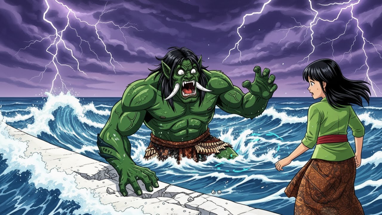 Timun Mas: The Brave Girl Who Outsmarted a Giant | Indonesian Folklore Animation