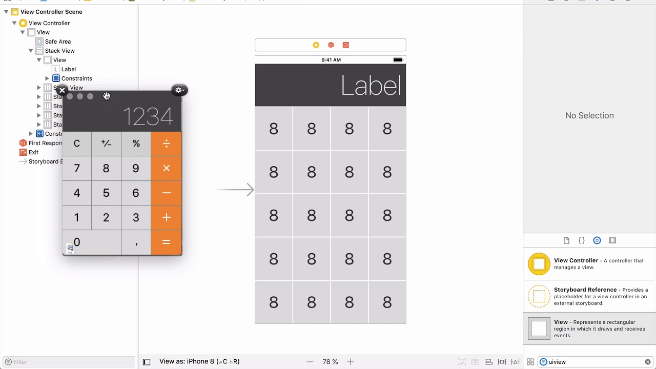 iOS Auto Layout Using Stack Views