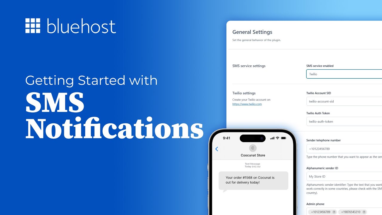 Getting started with SMS Notifications