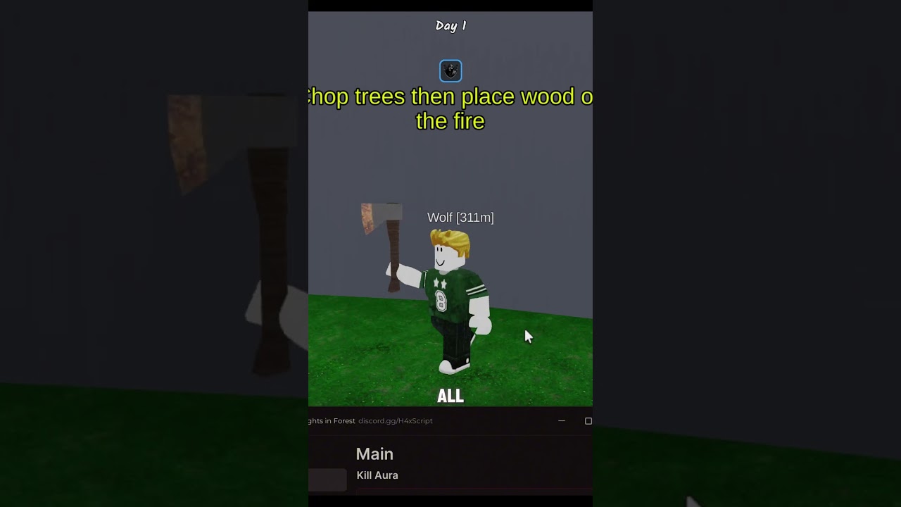 Best Script for 99 Nights in the Forest🌲 #roblox #robloxscripts #99nightsintheforest