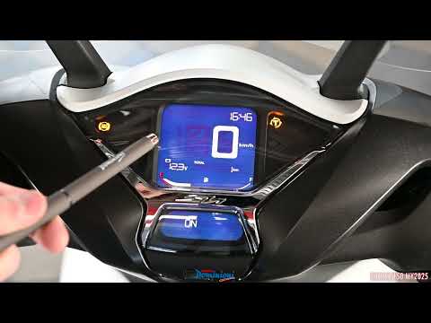 DISPLAY HONDA SH125 AND SH150 MY2025 - Features and explanation