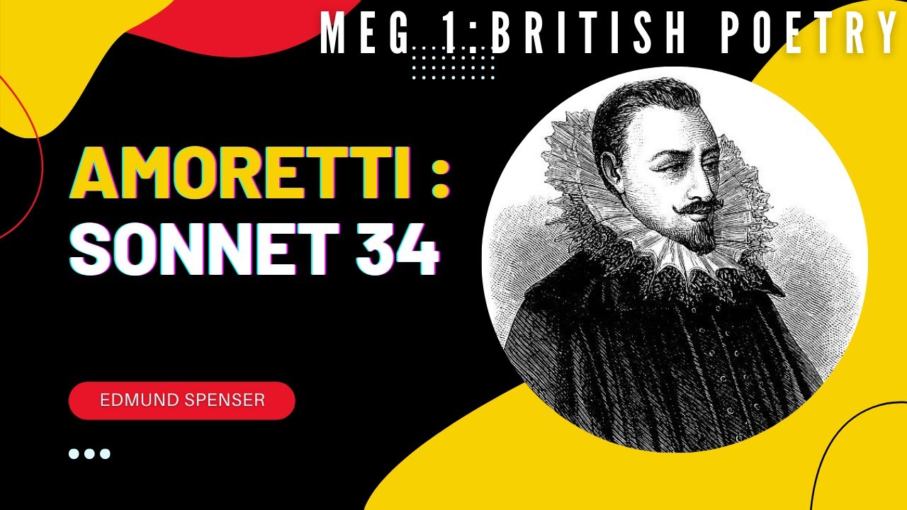 SONNET 34 | AMORETTI | EDMUND SPENSER |MEG 1 BRITISH POETRY | FREE NOTES AND ASSIGNMENTS #ignou #meg