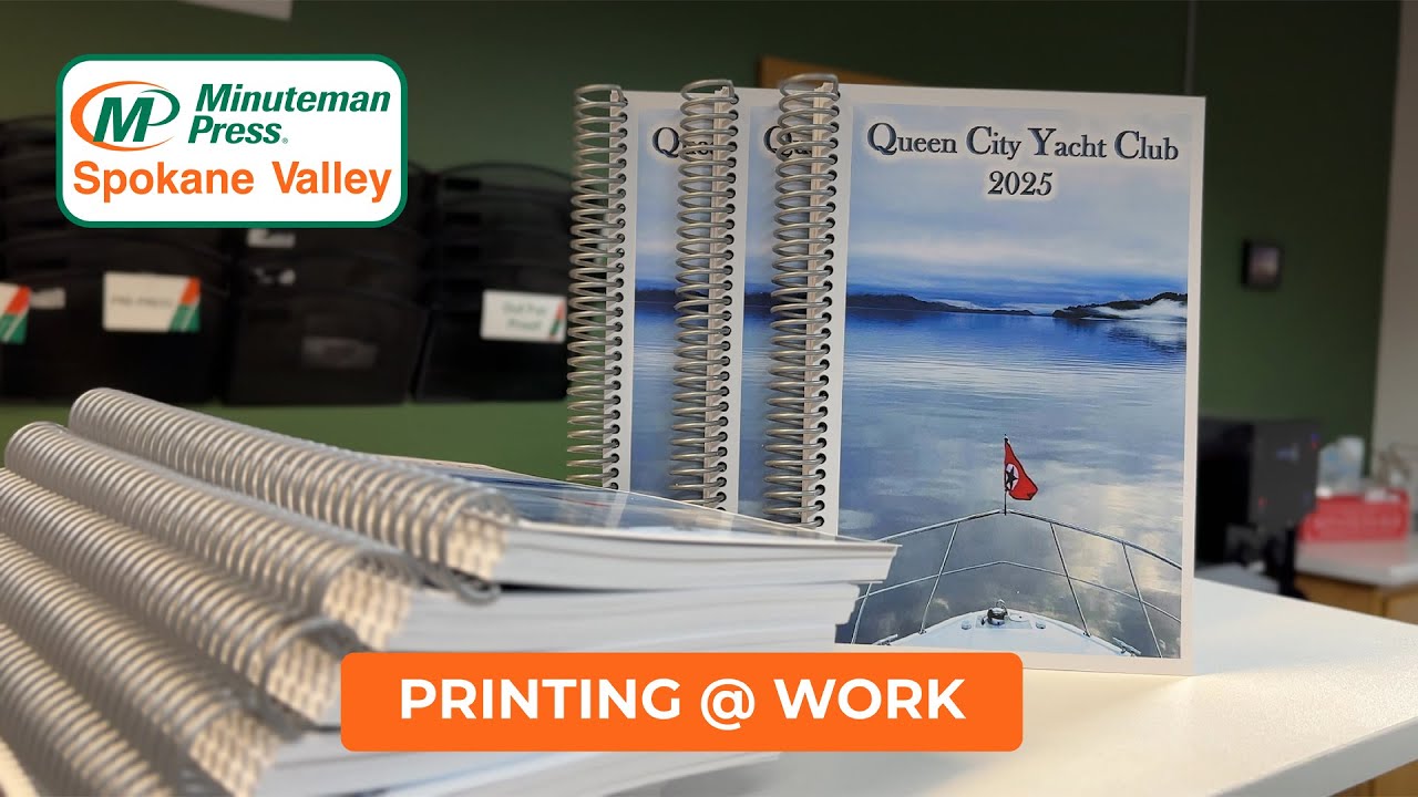 Print That Impresses — Behind the Scenes at Minuteman Press Spokane Valley