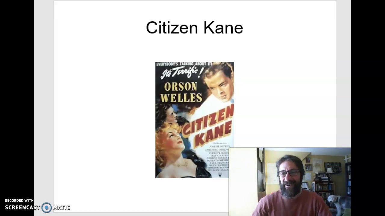 Citizen Kane Lecture Part 1