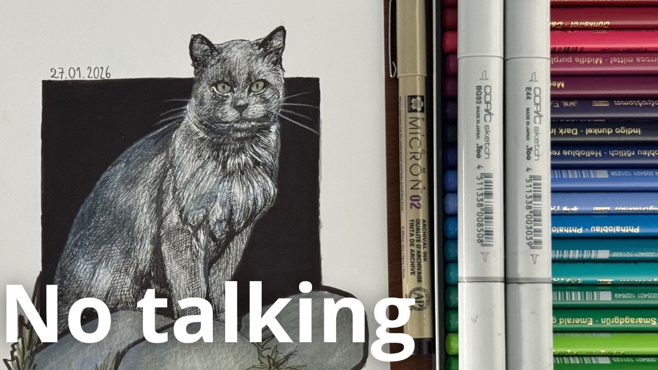 Satisfying Scratchy Pen Sounds 🐾✍️ (No Talking ASMR)