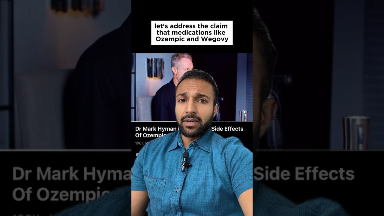 Responding to @drmarkhyman‘s Comments on #Ozempic