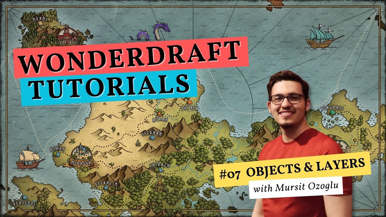 Wonderdraft Tutorial 7: Working with Objects and Layers