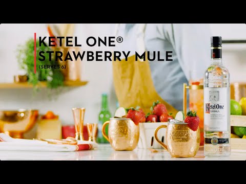 Ketel One Strawberry Mule
