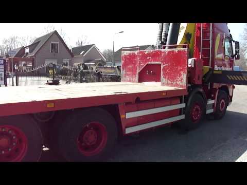 Truckcenter Apeldoorn Showing: Volvo FH 12 - 500 with 72 Tons palfinger