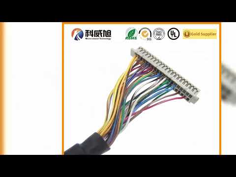 79107 7005 Cable SHR 09V S Reputable LVDS Cable Assembly Produce Micro coaxial Cable / Mipi Cable