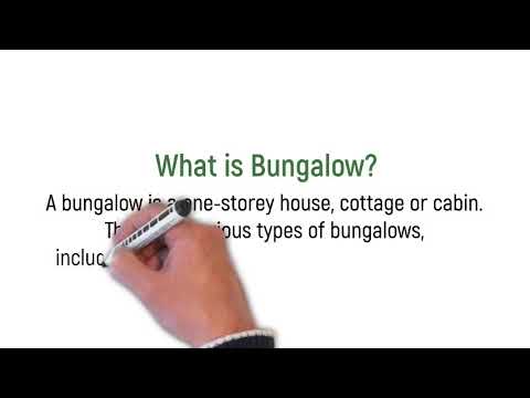 Bungalow Meaning in Real Estate