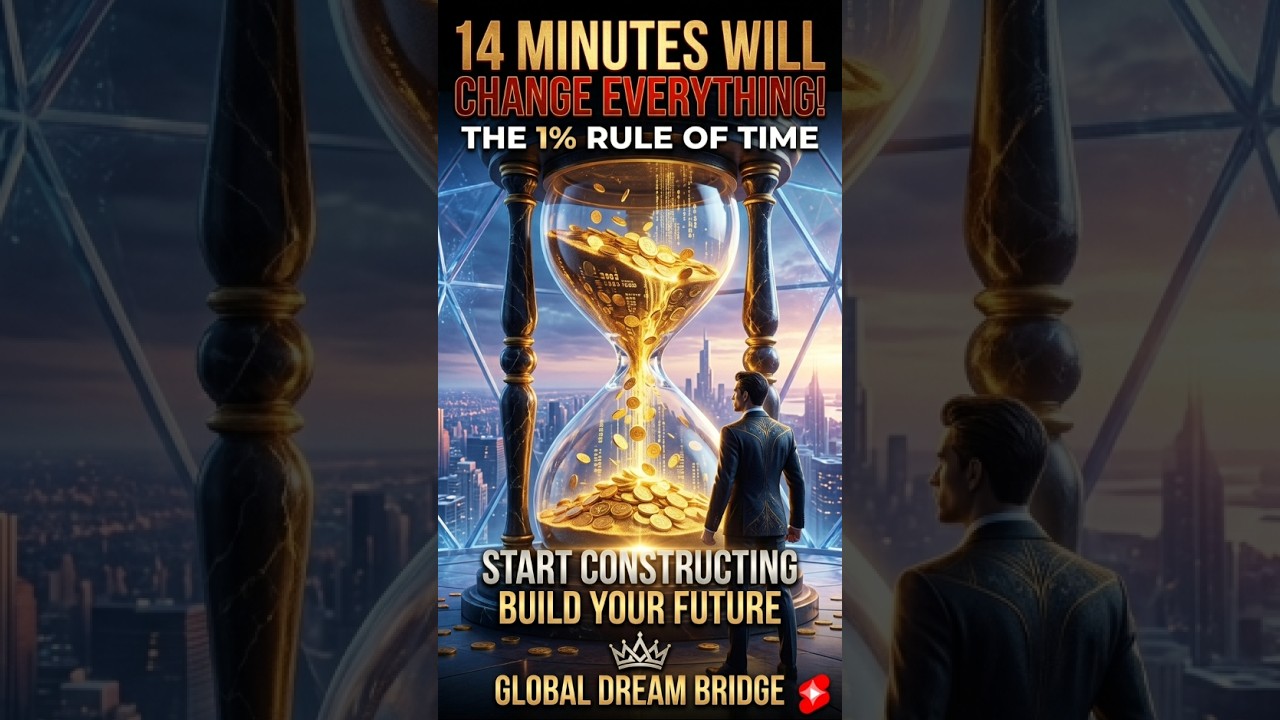 OWN YOUR 1%!⏳🔥 14 MINUTES TO CHANGE EVERYTHING! |GLOBAL DREAM BRIDGE#Shorts #Viral2026#SuccessSecret