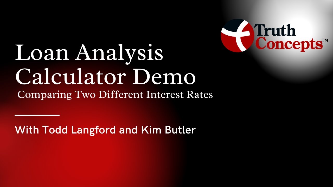 Loan Analysis Calculator Demo