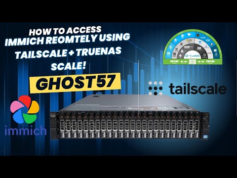 How to Access Immich Remotely Using Tailscale + TrueNAS SCALE!