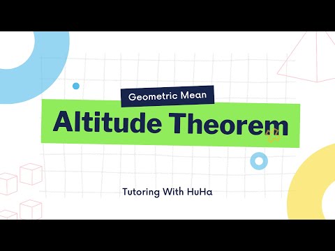 Geometric Mean Altitude Theorem