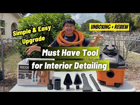RIDGID Auto Detailing Kit Unboxing + Review - Detailing Beyond Limits