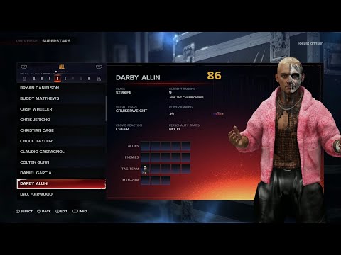 AEW Roster V1 - WWE 2K24