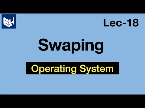 Memory Swapping | OS | Lec-18 | Bhanu Priya