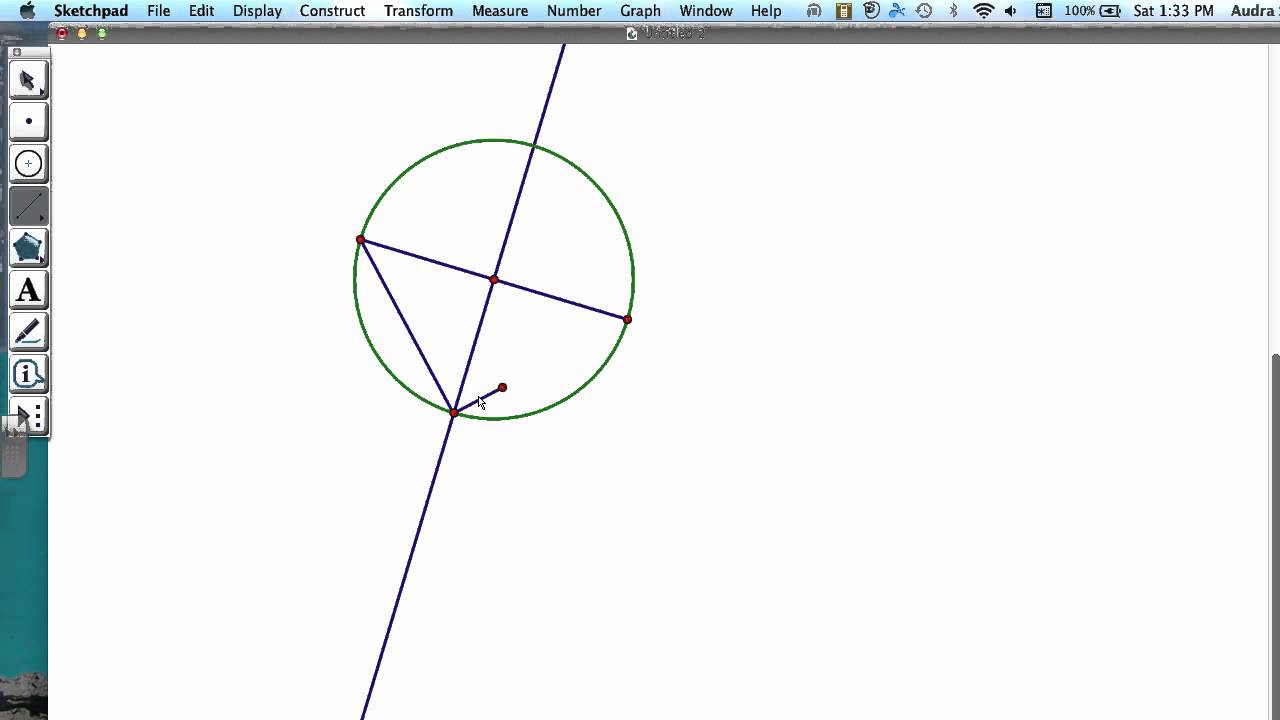 Constructing Square Geometers Sketchpad Part 2