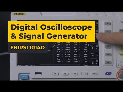 FNIRSI 1014D: An Affordable and Compact Entry-level Digital Oscilloscope