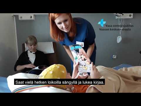Kun lapsi saapuu aivosähkötoiminnan tutkimukseen (EEG)