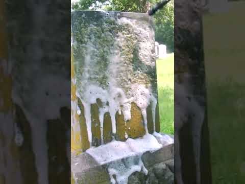 The Best Headstone Cleaning Results with Wet And Forget