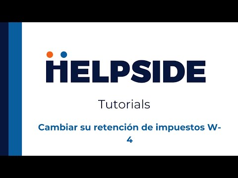 Cambiar su retención de impuestos W-4
