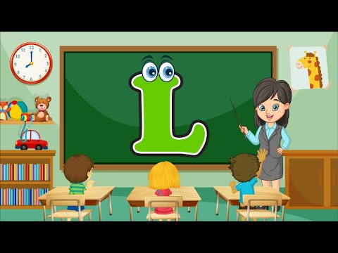 Words That Start with L | 9 Words That Start with Letter L for Toddlers | Kids Learning Videos