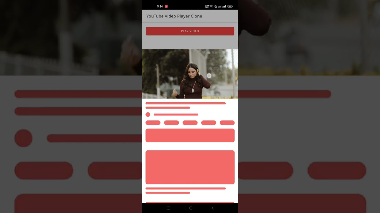 Youtube Video Player Clone in Ionic Angular | Source Code Link in Description
