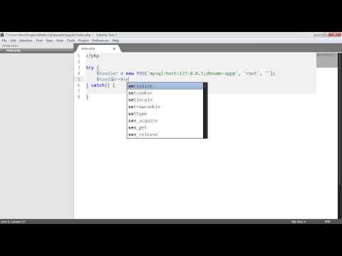 Learn PHP Data Objects PDO Connecting Part 1 8 - Mind Luster
