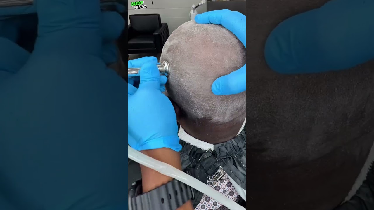 Mega ASMR Bald Head Massage✂️