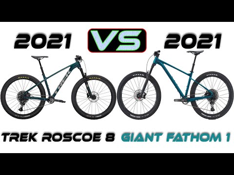 Trek Roscoe 8 vs Giant Fathom 1: Exploring Their Similarities and Differences (Which is Superior?)