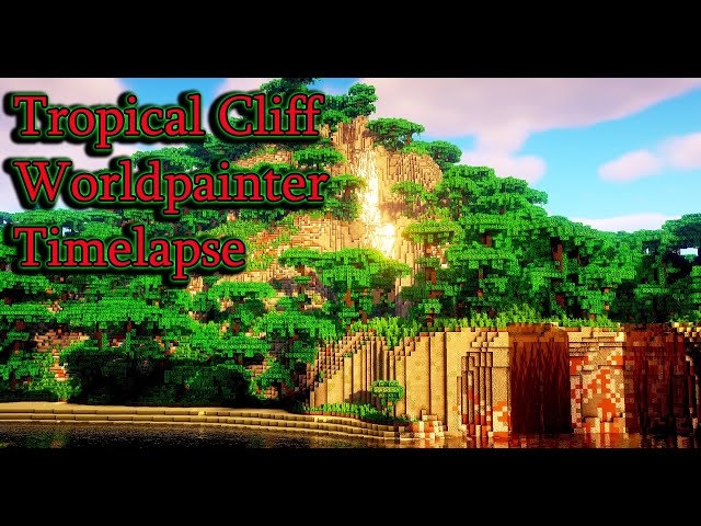 Tropical Cliffs Minecraft Map