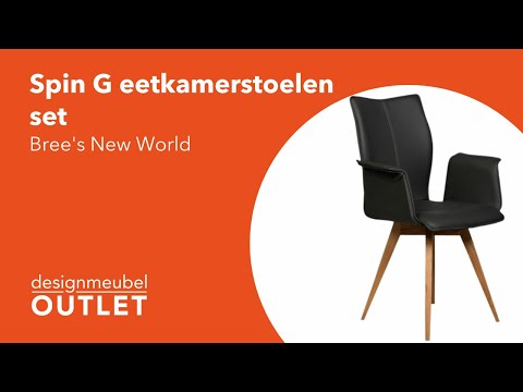 Bree's New World Spin G eetkamerstoelen set van 6 stuks