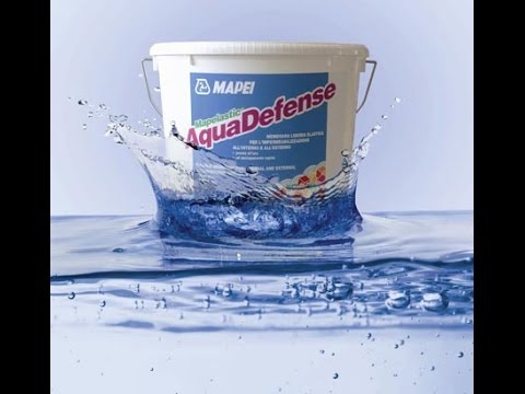 How To Use Mapei Aquadefense