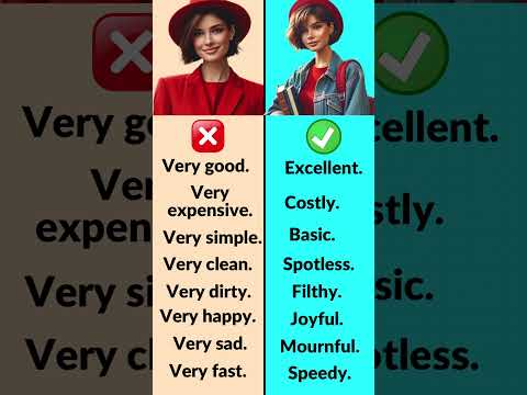Upgrade Your English Vocabulary: Replace ‘Very’ with Better Words!